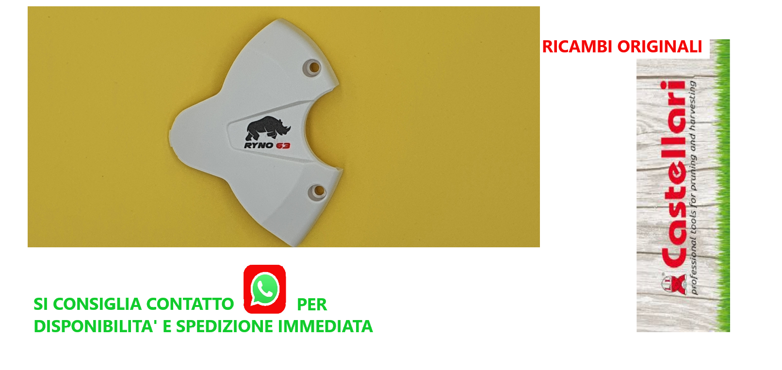 CARTER SUPERIORE FORBICE RYNO 63 CASTELLARI